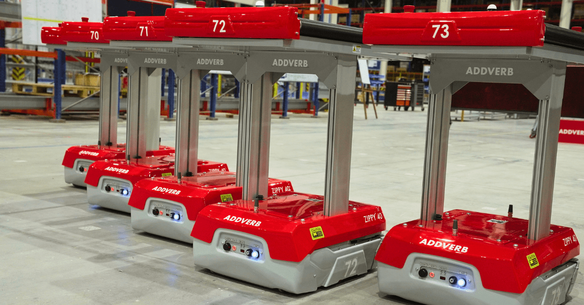 Industrial Applications of Mobile Robots