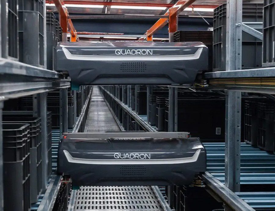 Quadron: Carton Shuttle For Automated Sequencing & Buffering