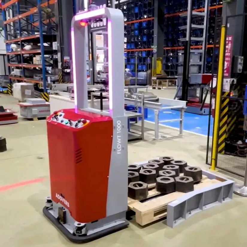 FlowT: Autonomous Forklift For Material Movement By Addverb